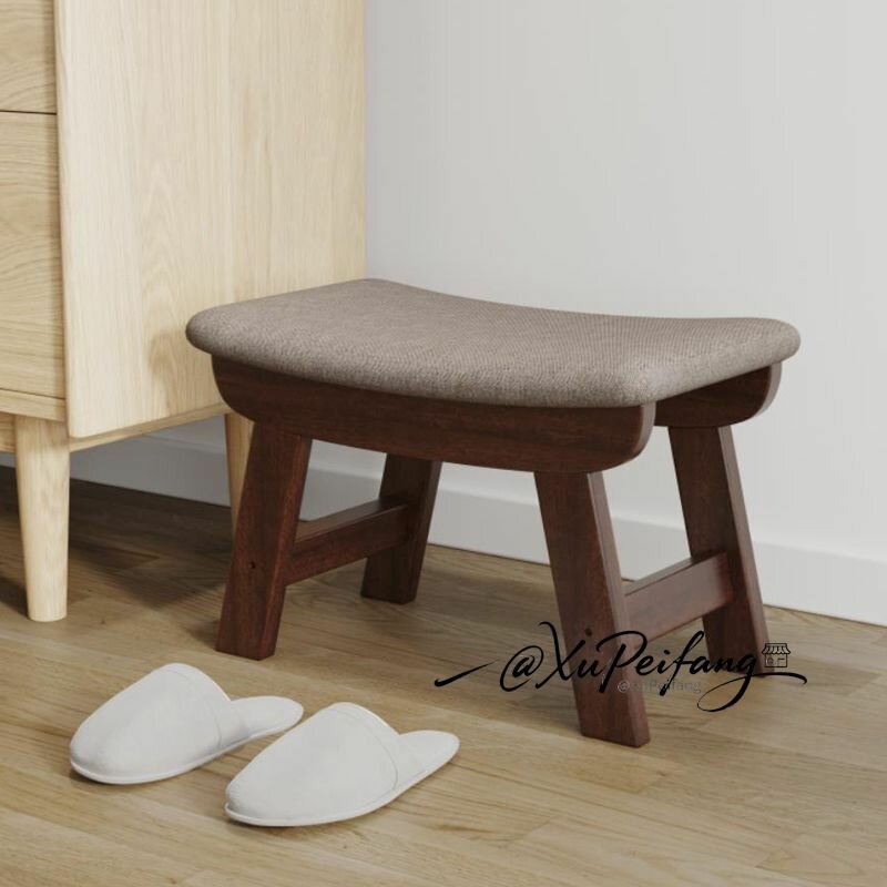 Деревянные табуретки для дома в гостиной, табуретки для смены обуви, маленькие табуретки, 1 шт.