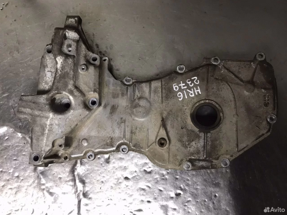 Передняя крышка двс HR15DE HR16DE Nissan 1.5-1.6 16V Dohc VVT-In