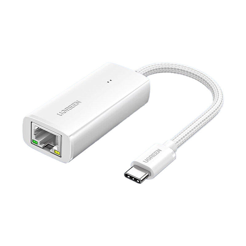 Сетевые карты UGREEN USB to Gigabit + USB 3.0, черные, 20265