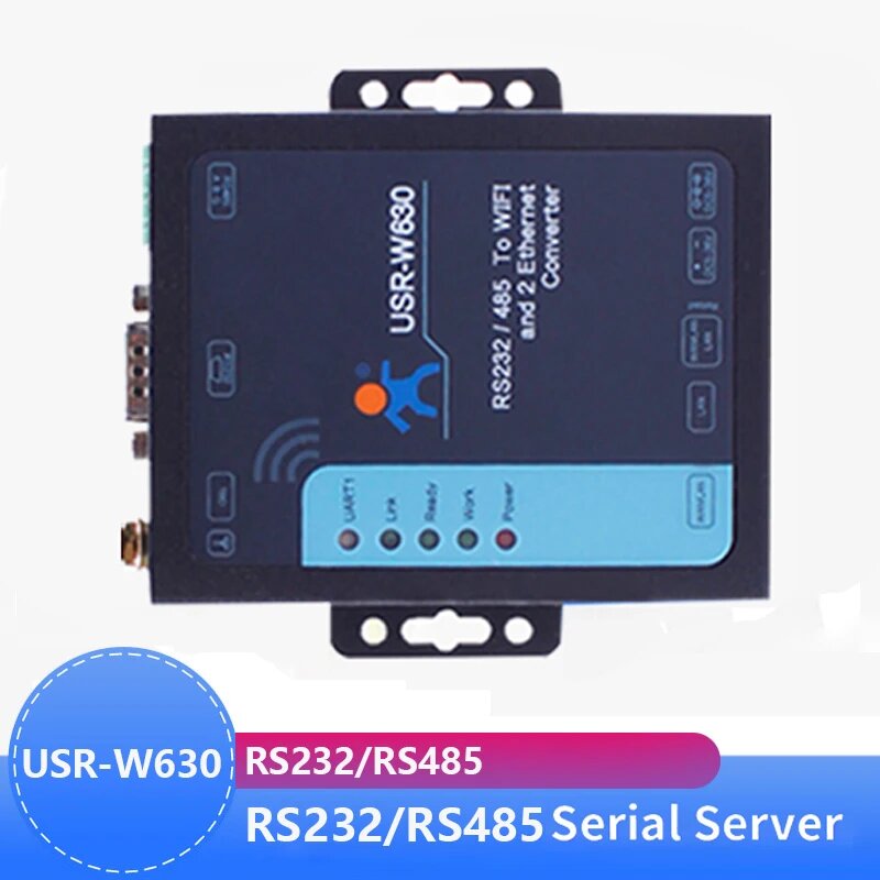 USR-W630 Преобразователь RS232/RS485 в Wi-Fi AU plug