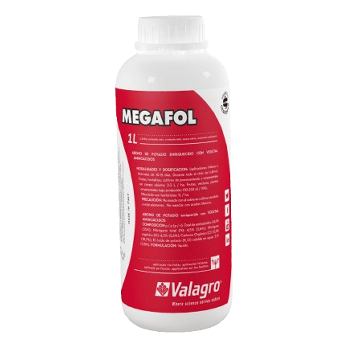 Удобрение для иммунитета / Megafol, 1 л / Valagro