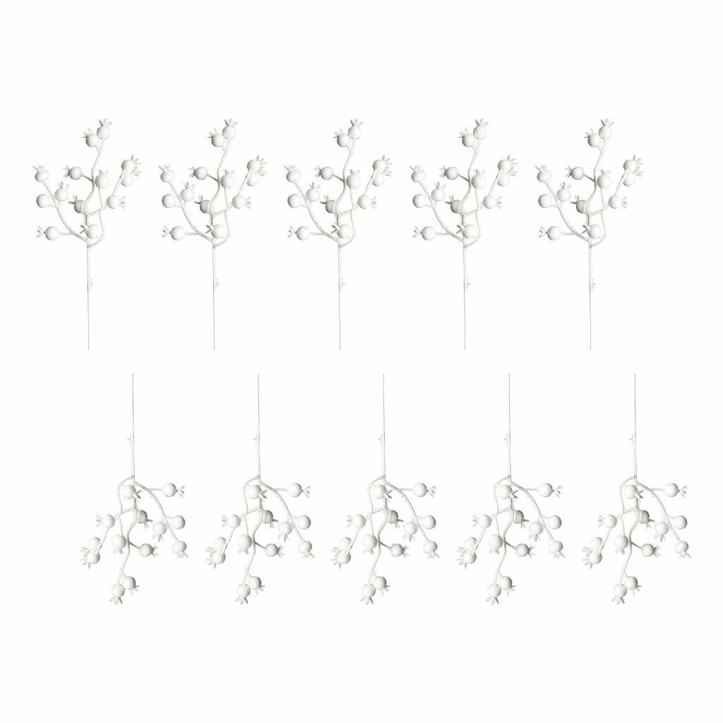 10 штук Искусственные Ветки с Ягодами