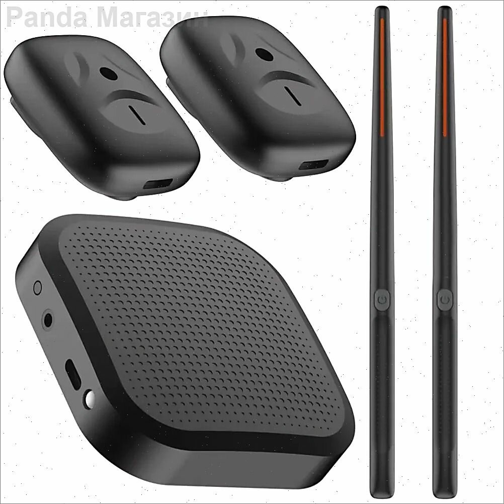 Электронная виртуальная ударная установка Барабанные палочки Педали