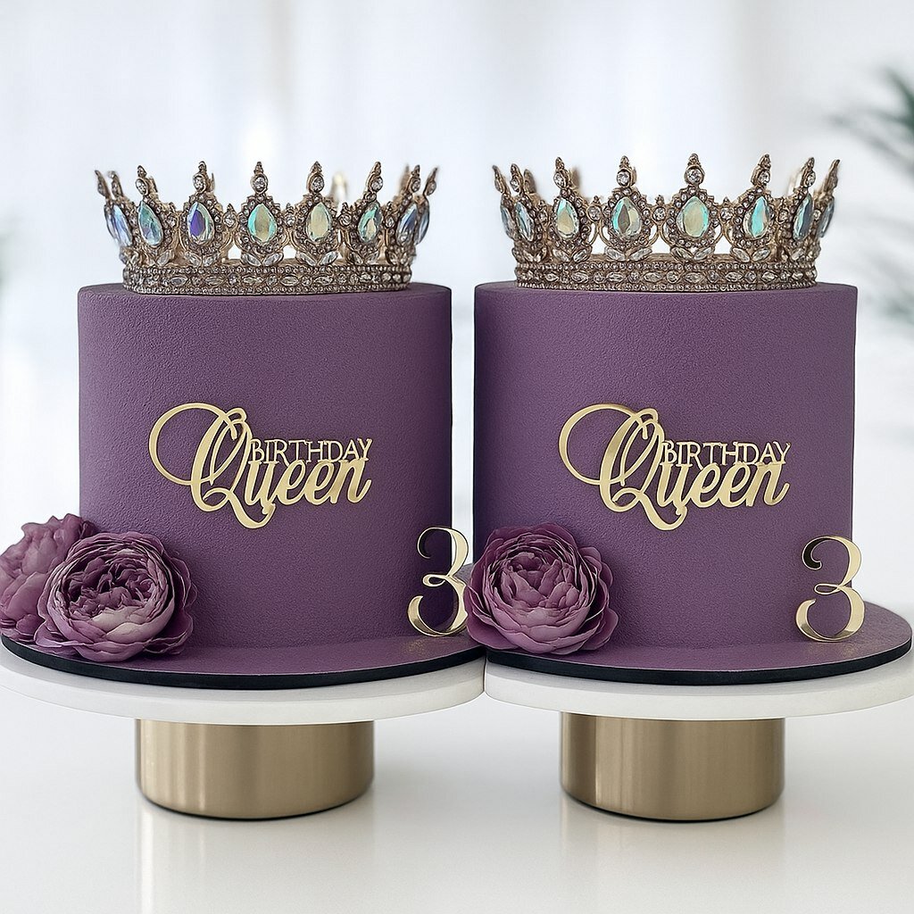 Набор Две короны : украшения для королевского торта