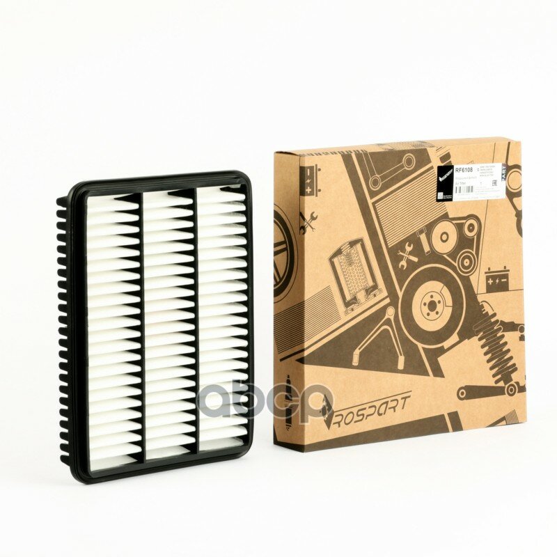 Фильтр воздушный TOYOTA (LAND CRUISER PRADO J120, J150(3,0 D) ROSPART арт. RF6108