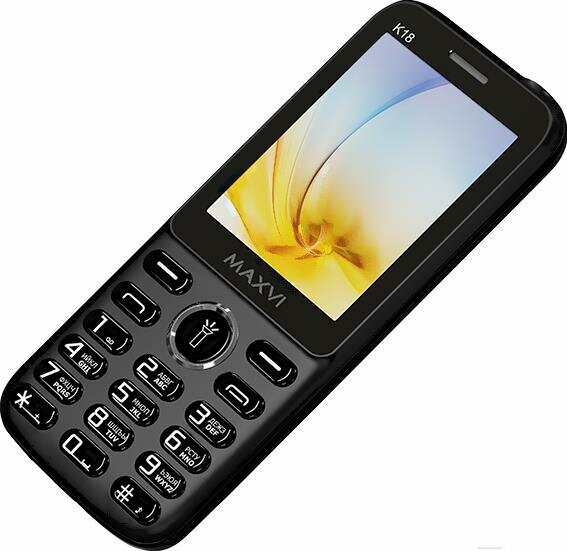 Мобильный телефон MAXVI K18 Black