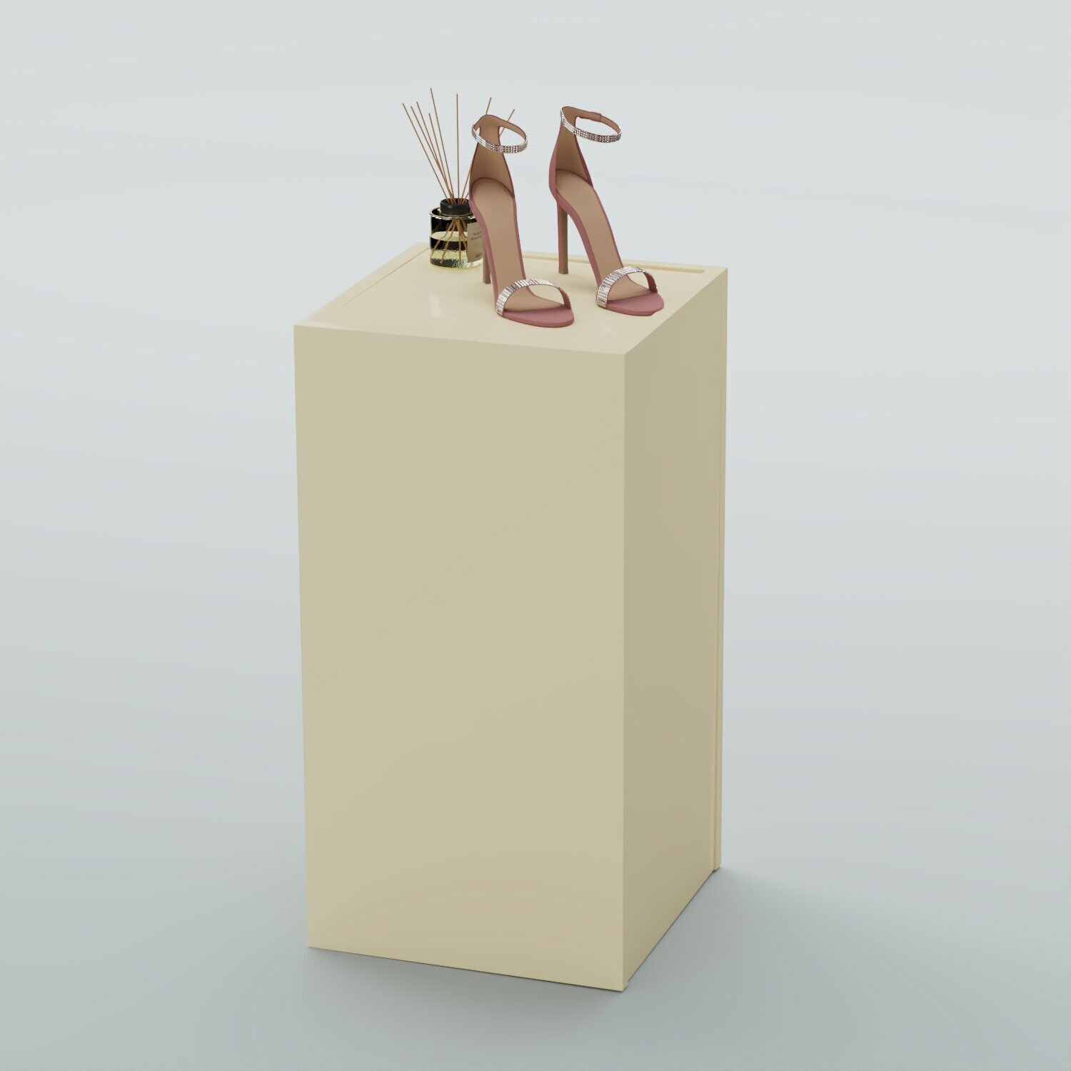 Демо-стенд Ступень №2, Крем Вайс. Производство товара - компания ТОБ.