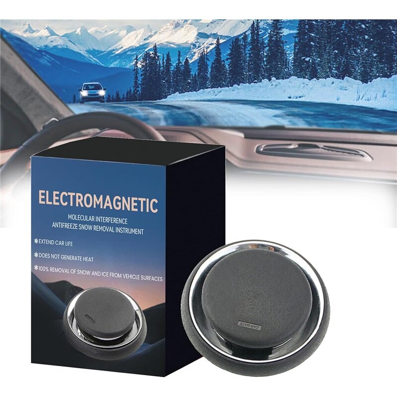 Электромагнитное устройство для уборки снега с транспортных средств