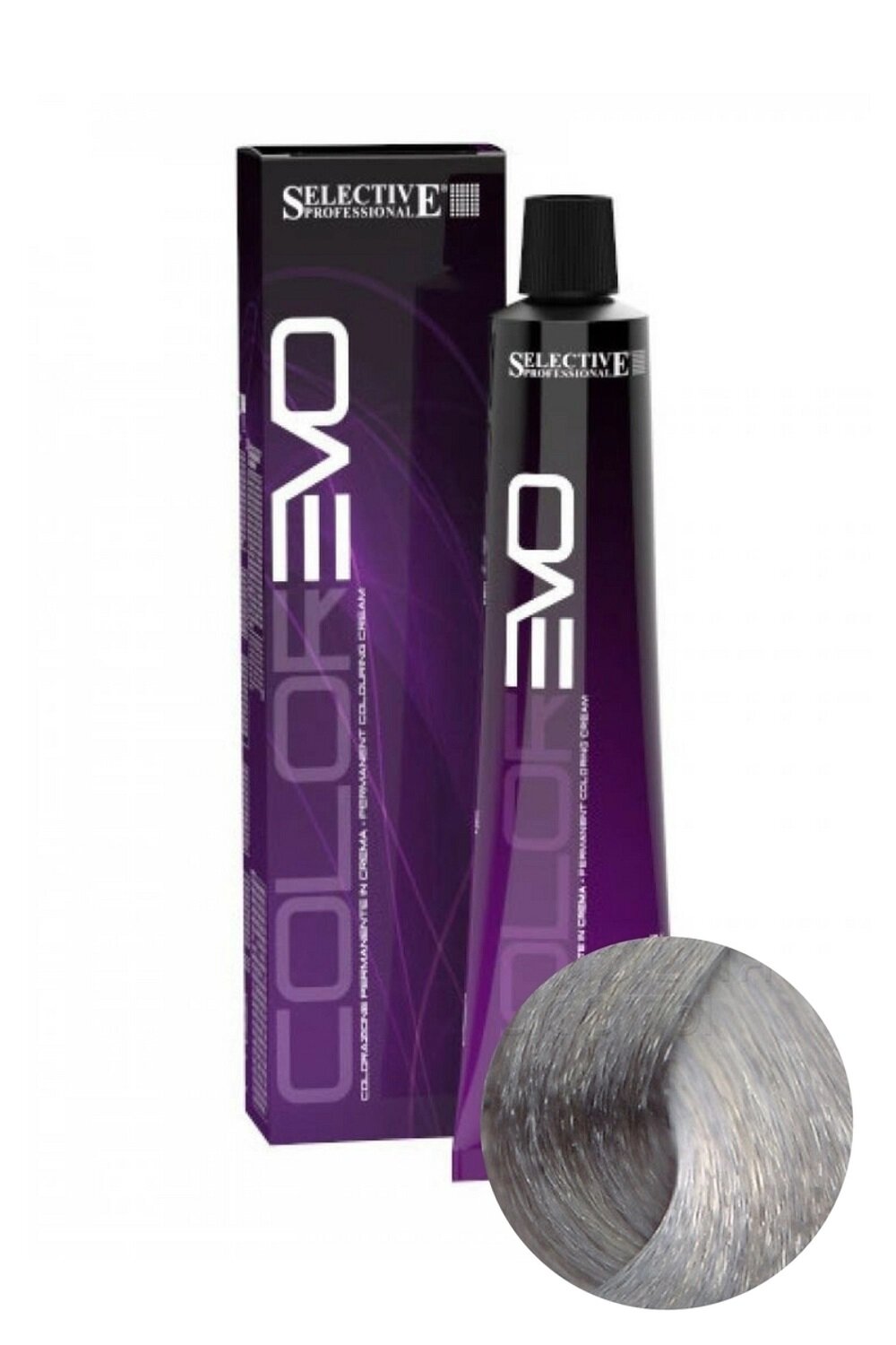 SELECTIVE PROFESSIONAL профессиональная крем-краска ColorEVO 9.17 очень светлый блондин "Лед", 100 мл