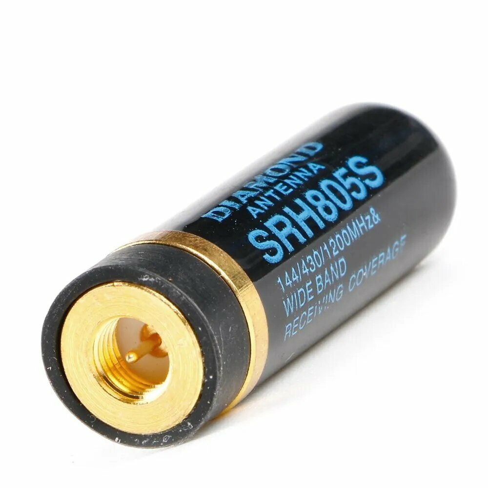 SRH805 Короткая двухдиапазонная антенна SMA-Male длиной 4,5 см для любительского радио YAESU ICOM