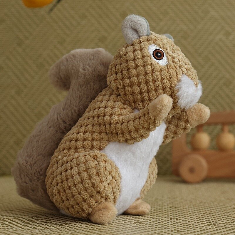 Трансграничные домашние животные озвучивают плюшевые игрушки Собаки плюшевые игрушки белка