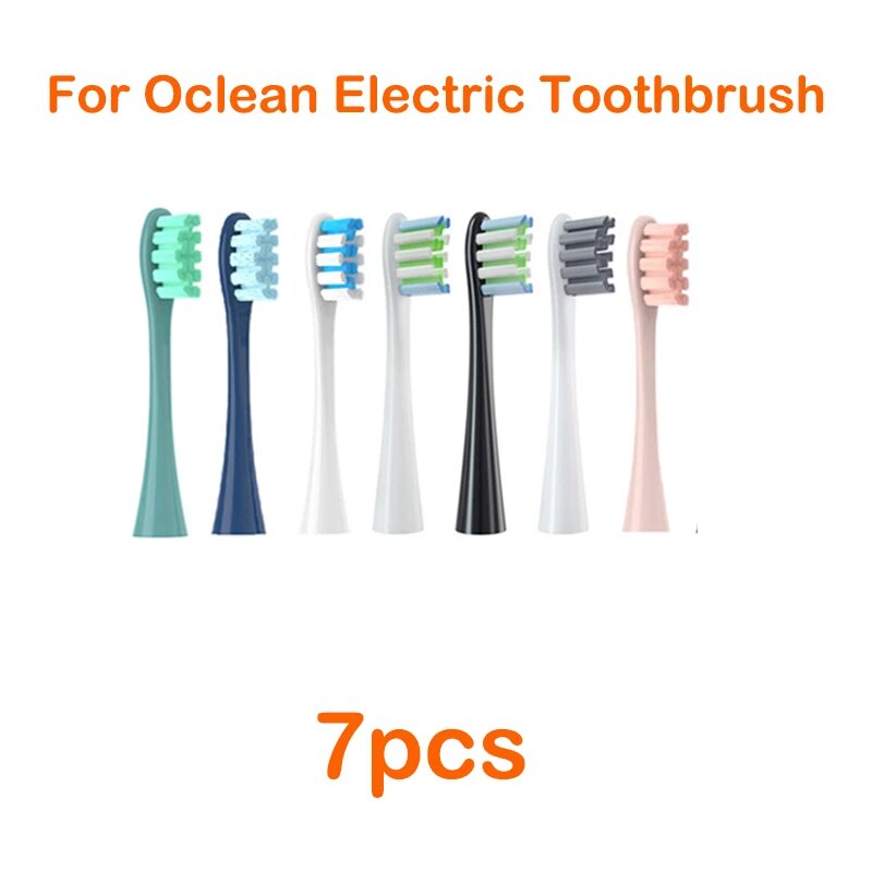 Насадки для зубной щетки Oclean 7шт 7 colors