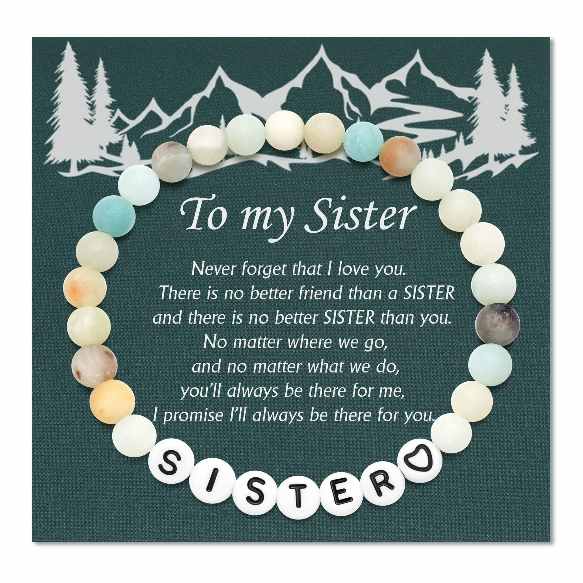 Браслет для гадания, YM Камень Акрил Буква Семья Яшма Удача