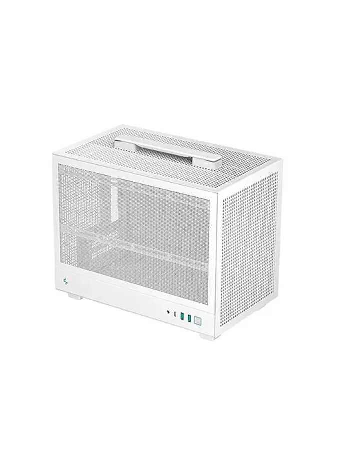 Корпус для ПК Deepcool CH160 MESH WH белый, Mini Tower без блока питания