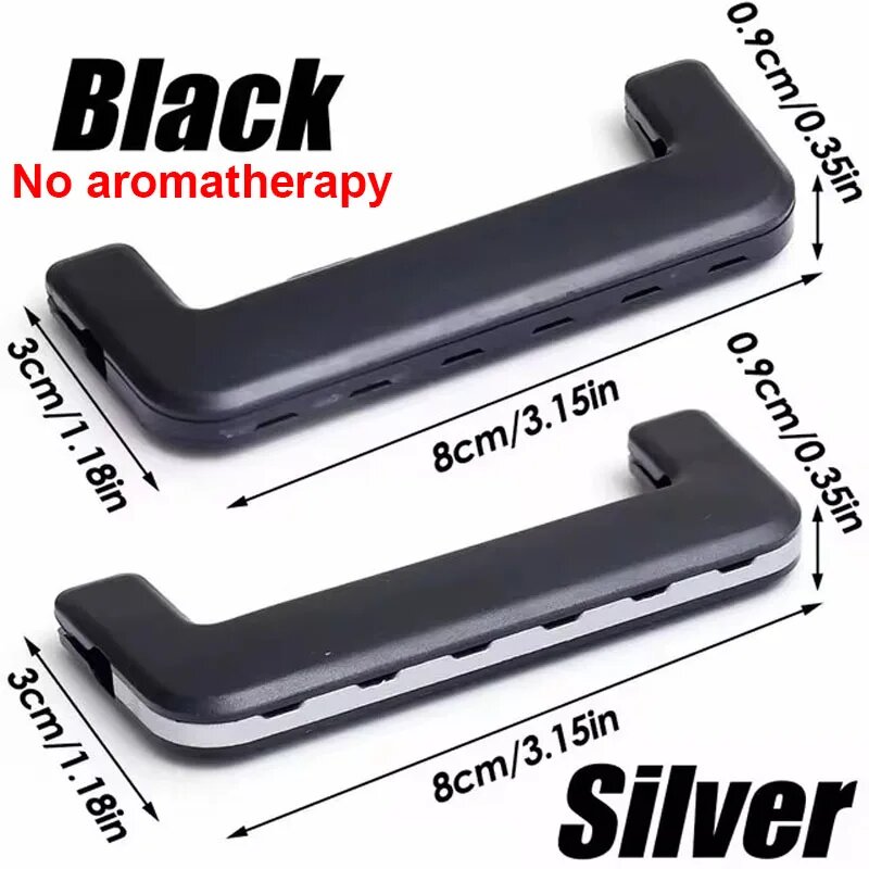 Автомобильный зажим для ароматерапии, набор твердых полосок для ароматерапии, Set A (2pcs)