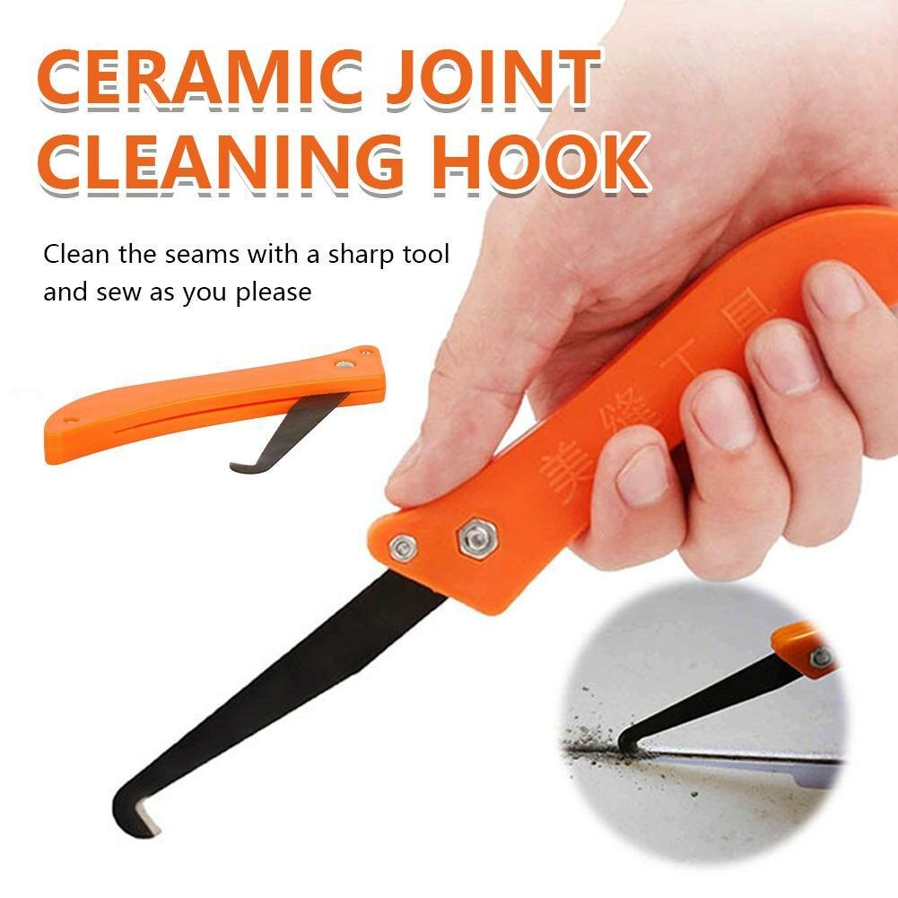 Скребок для очистки межплиточных швов, нож для затирки