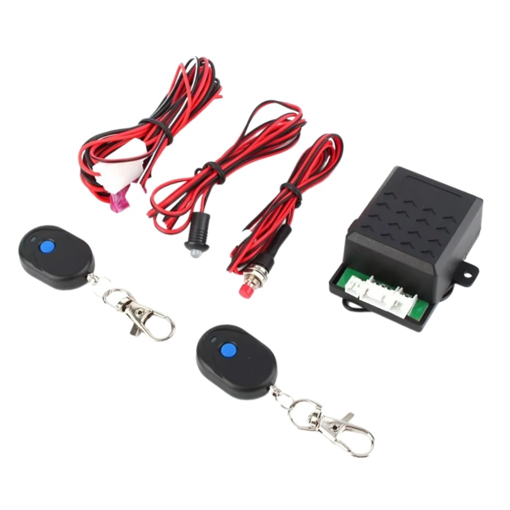 Автомобильный иммобилайзер с беспроводной блокировкой двигателя