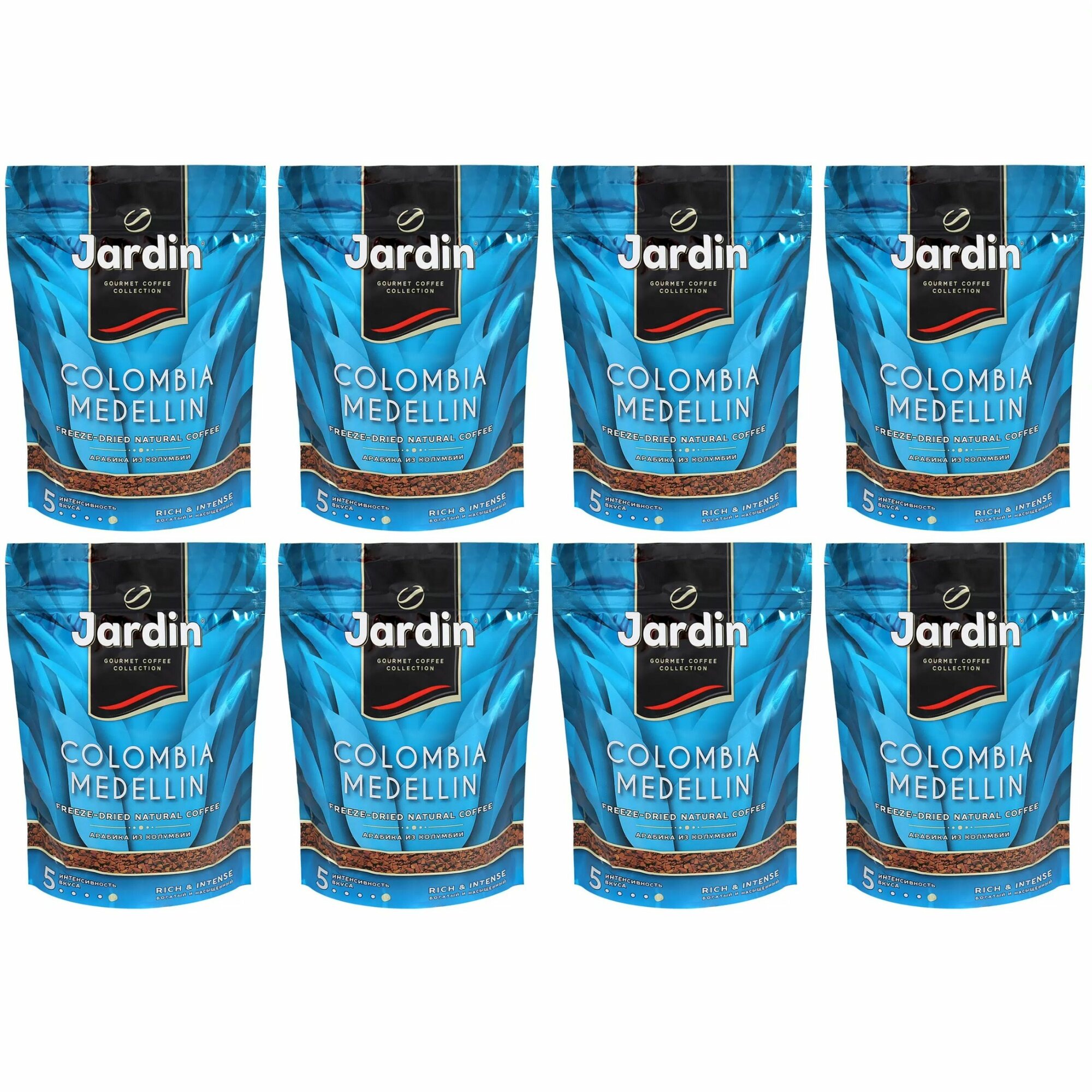 Jardin Кофе растворимый Colombia Medellin, 240 гр, 8 уп /