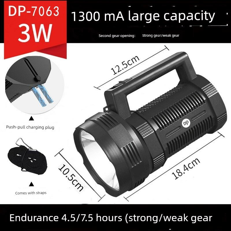 Jiuliang DP-7310/771/7045B мощный светодиодный прожектор сильного света, наружное освещение, ранец, аварийный фонарик