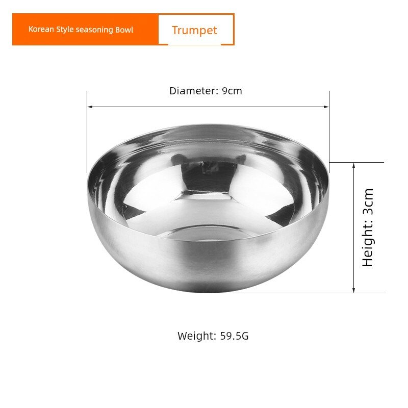 Корейская миска из нержавеющей стали с крышкой, миска для риса на пару, миска для кимчи, миска с символом удачи, миска
