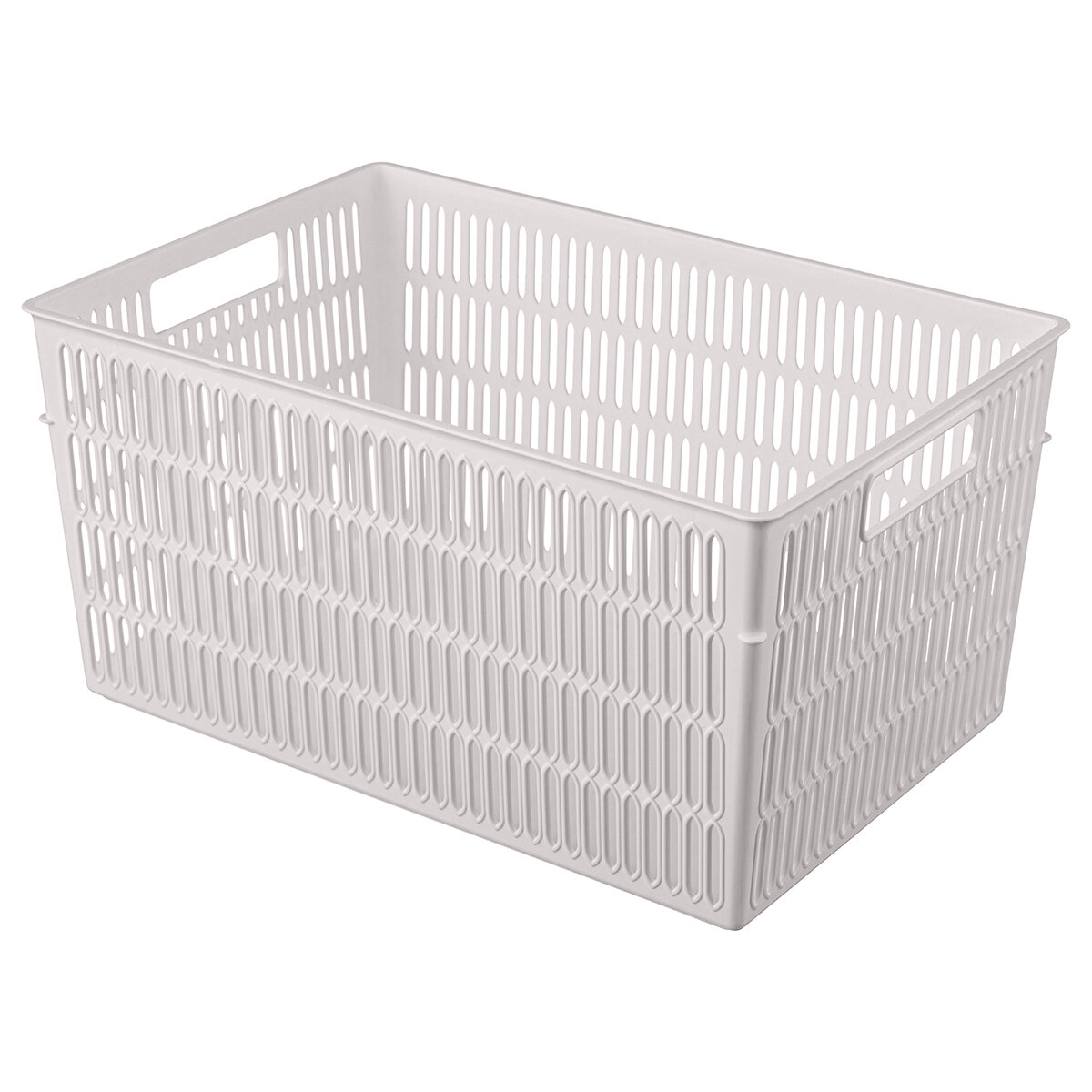 Корзина для хранения Бытпласт Simplify, 27,4 x 18,4 x 13,8 см, светло-бежевая