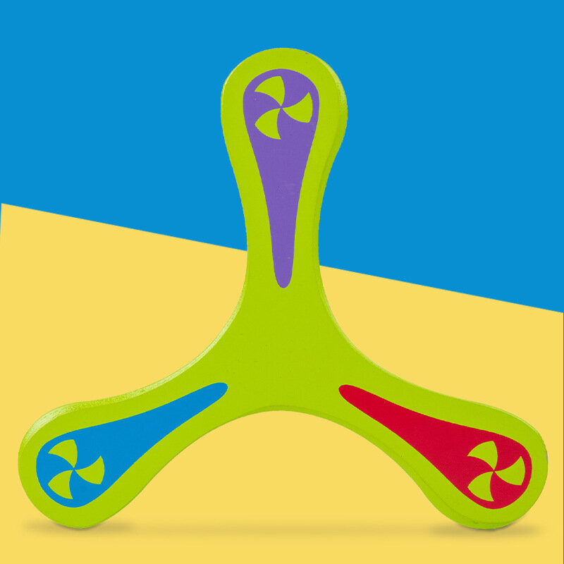 Трансграничный детский Деревянный бумеранг Бумеранг Фрисби Бумеранг V-образный дротик Спорт на открытом воздухе Игрушка