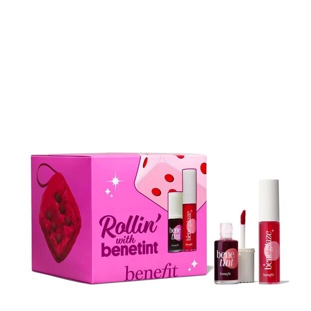 Подарочный набор Benefit Cosmetics "Rollin' With Benetint", для губ и щек