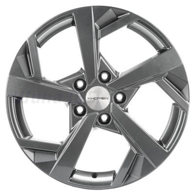 Литой колесный диск Khomen Wheels KHW1712 (RAV4) 7x17/5x114,3 ET39 D60,1 Gray