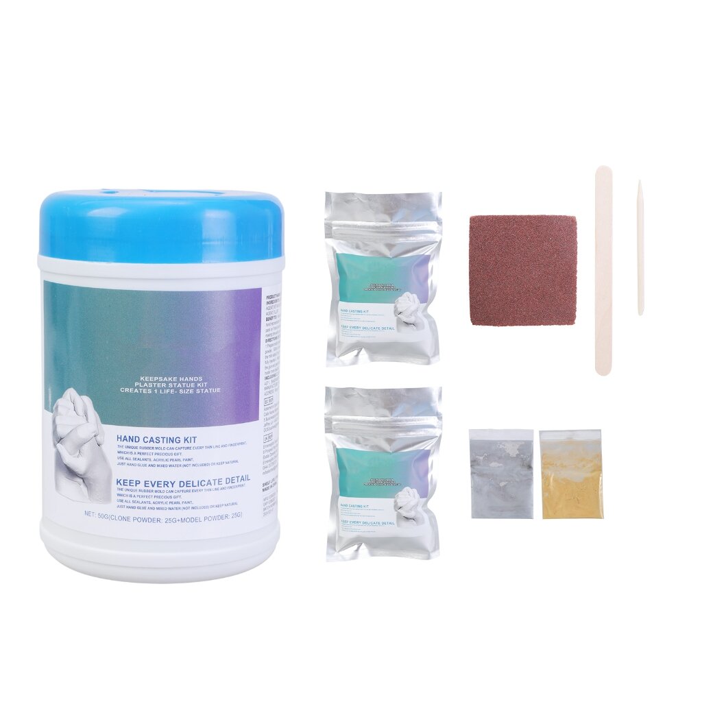 Наборы для создания слепков рук и ног для младенцев и пар