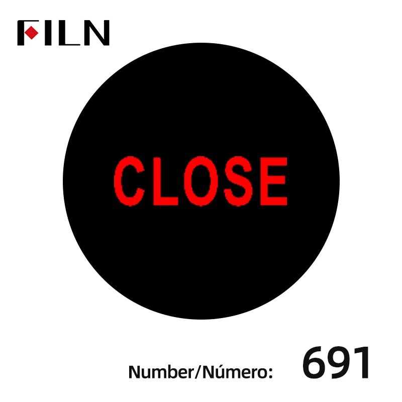 Светодиодные металлические контрольные фонари 12 В с сигнальным проводом для 14mm, 691, Black shell