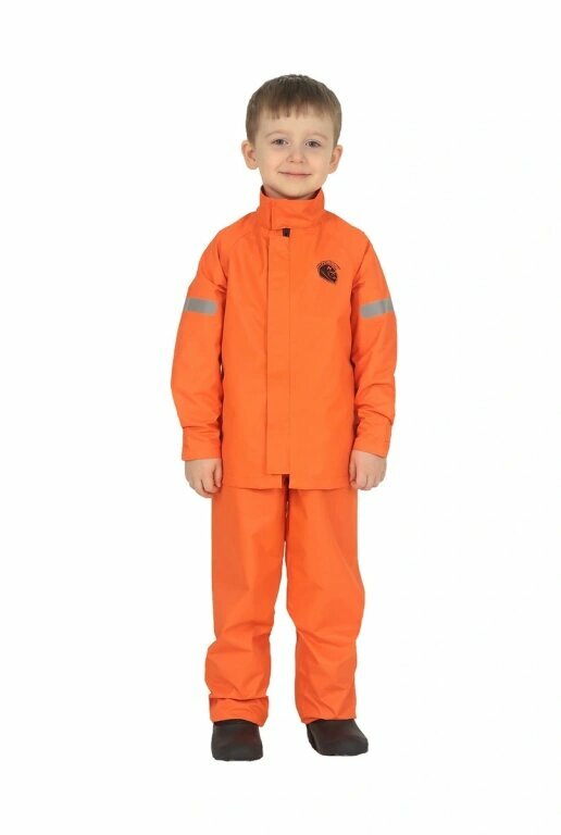 Мотодождевик детский Hyperlook Titan Kids, цвет оранжевый, размер S