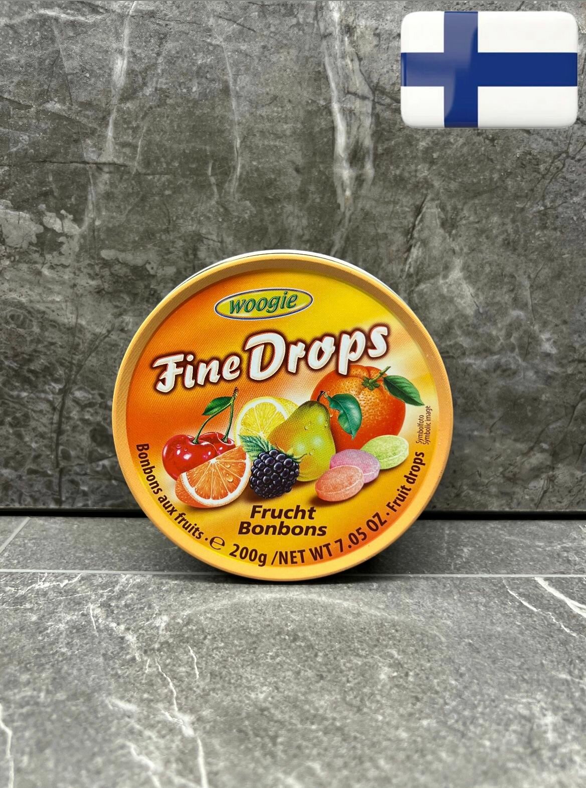 Леденцы Woogie фруктовые 200 гр.