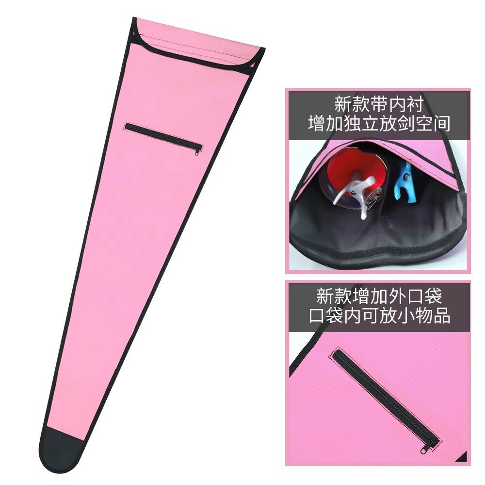 Сумка для фехтования, чехол для меча, сумка для двух мечей, сумка из оксфордской ткани, вмещает 2 полных меча, оборудование для фехтования от фабрики