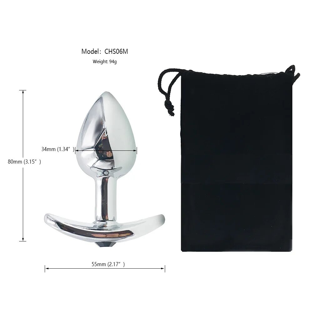 Металлическая Анальная пробка женский фаллоимитатор пенис анальные секс-игрушки для взрослых 18 + M