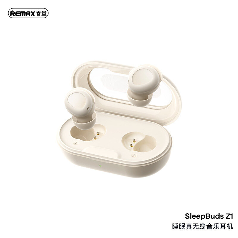 REMAX SleepBuds Z1 – беспроводные Bluetooth 5.4 наушники для сна, сверхдолгое время работы от батареи, компактный дизайн.