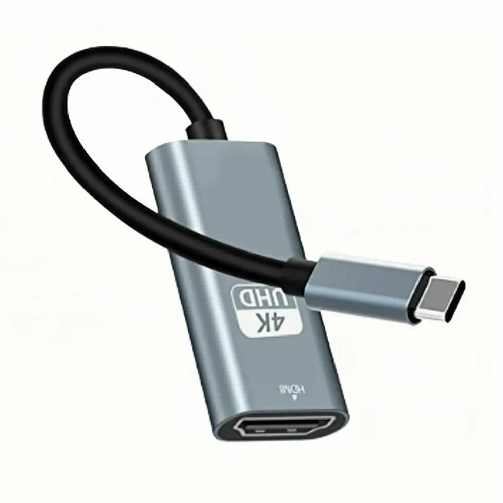 USB-кабель адаптера типа C к HDMI для телефона-планшета MHL Android, черный