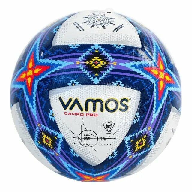 Мяч футбольный VAMOS CAMPO PRO №5 BLU новый