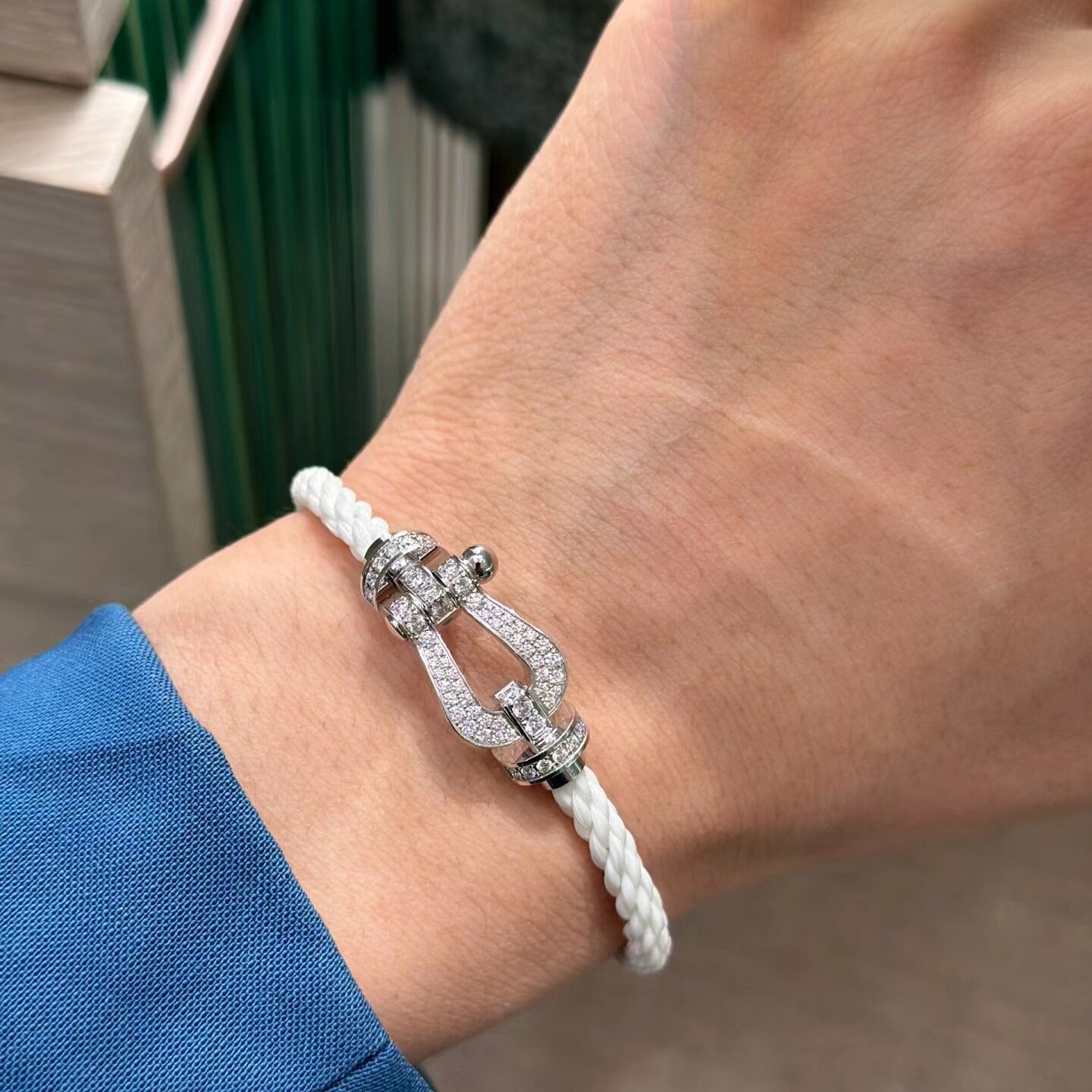 Браслет Fred Feiden V золотой черный воин черный парный браслет по знаку зодиака год лошади пряжка стальной веревочный браслет мужской браслет