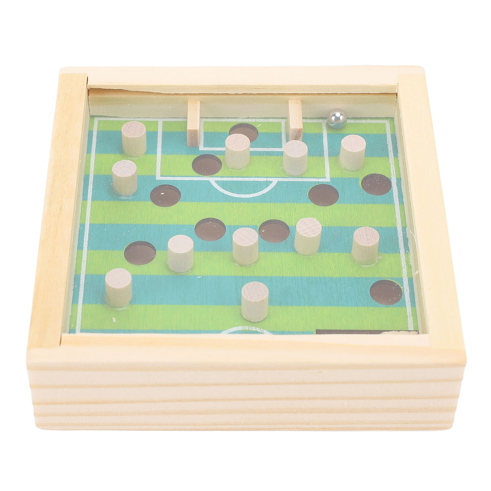 Деревянный лабиринт-шар, интерактивная настольная игра для детского сада и дома.