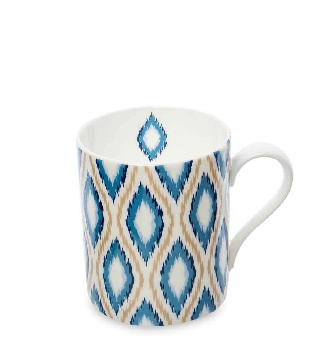 Кружка Орнамент (Ornamento di colore Pavone) A2133988 Pavone, Фарфор, итальянское качество