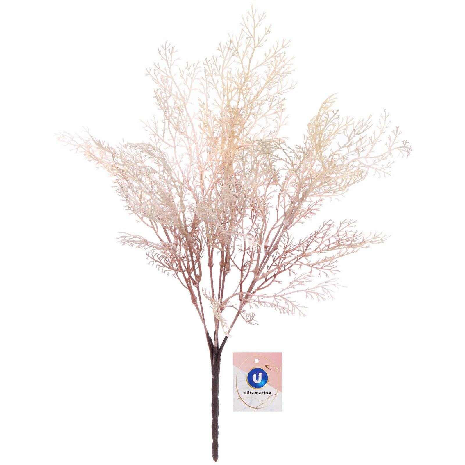 Искусственная декоративная трава «Волшебная трава» 40 см, цвет сиреневый, для интерьера