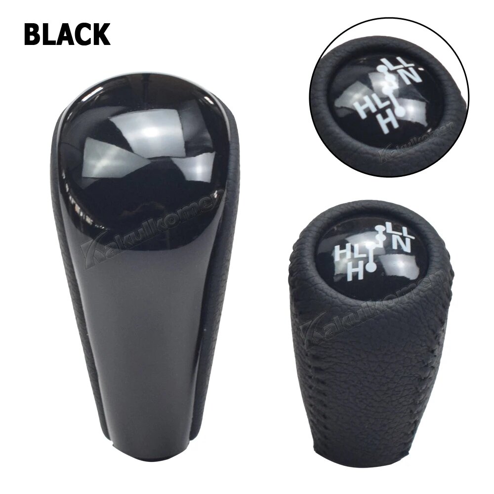 Деревянная цветная ручка автоматической коробки передач для Toyota Land Cruiser Prado FJ150 FJ120 2003-2009, аксессуары Black-No Hole-Set