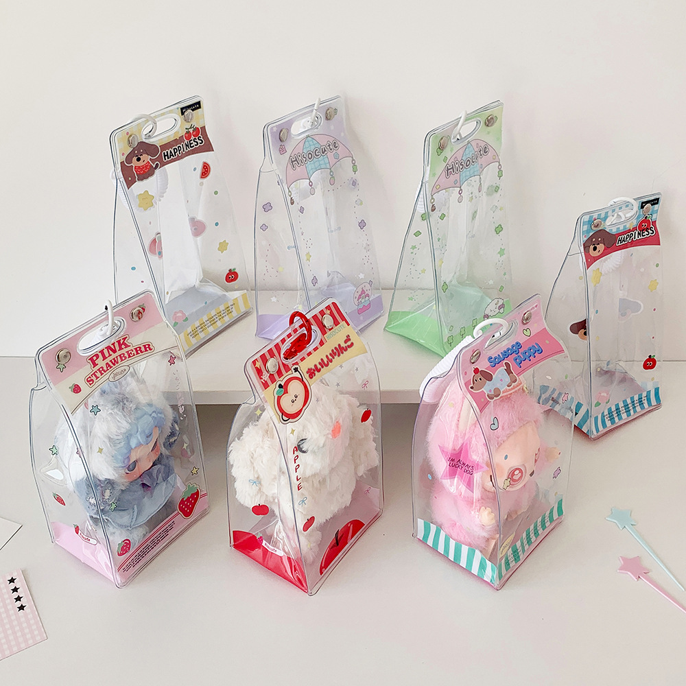 Сумка для кукол, PVC, оригинальный мультяшный дизайн, для прогулок