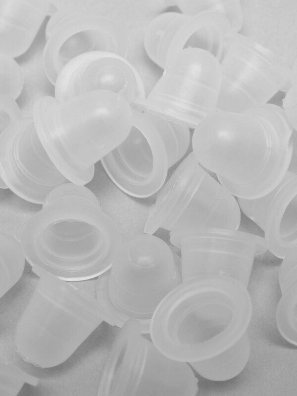 Чернильницы, силикон, размер S, L, 100 штук