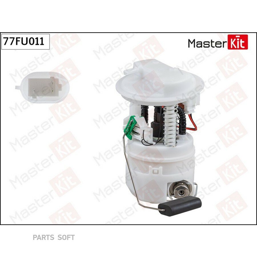 Насос топливный RENAULT Duster, Logan (3.5bar) от официального дистрибьютора, MASTERKIT, артикул 77FU011