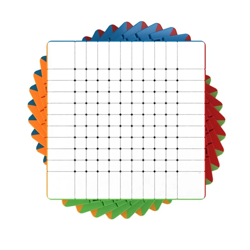 MoYu кубик Рубика 10x10 11x11x11 Stickerless