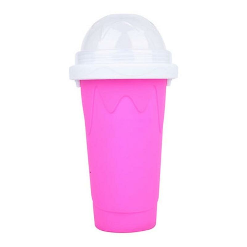 Быстрозамороженные смузи в стаканчиках, Розово-красный