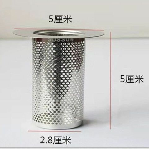 304 Нержавеющая сталь Фильтр Сетка для ванной Уловитель волос Слив в полу Сетка для канализации Анти-сетка