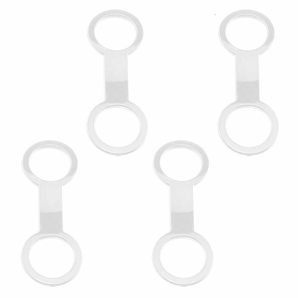 Крепление для ремешка маски для подводного плавания, 4 шт, Четкий