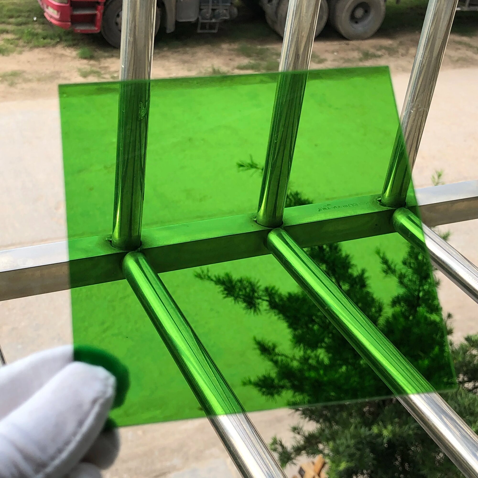 Прозрачный акриловый лист CXXCL, 2.8 мм, 16 цветов Зеленый, 300mmx200mm, 2092-Green